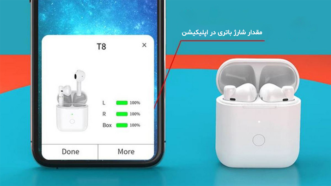 قیمت، خرید و ارسال رایگان هندزفری بی سیم کیو سی وای مدل QCY T8 | تِک ابزار